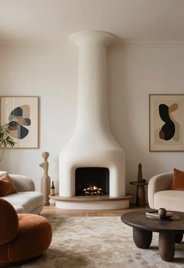 17 Chimney Living Room Ideas: Cozy Focal Point Designs - RoomHint